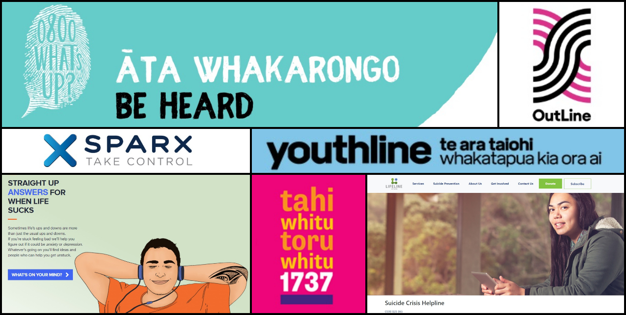 Helplines & Mental Health Support Services | KidsHealth NZ