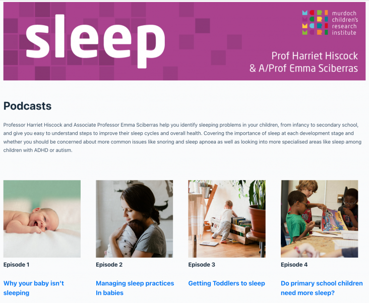 Helpful Sleep Strategies & Podcasts | KidsHealth NZ